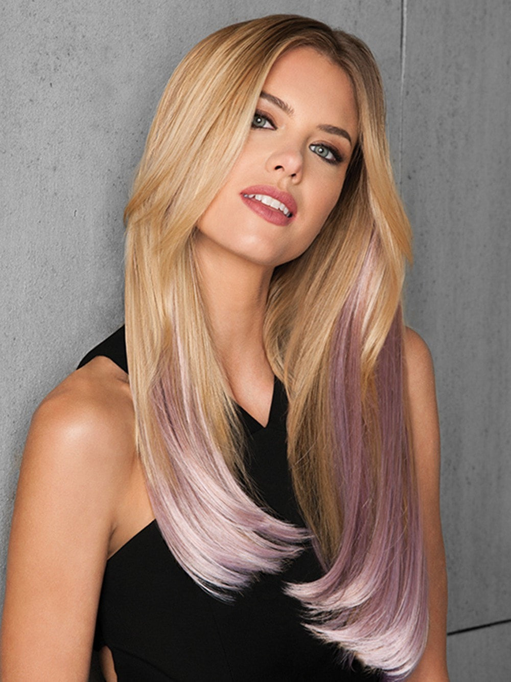 23" Straight Clip-In Color Extensions by Hairdo - Hair Extensions.com