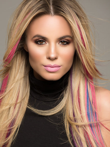 16" Human Hair Clip In Color Strips by hairdo - Hair Extensions.com